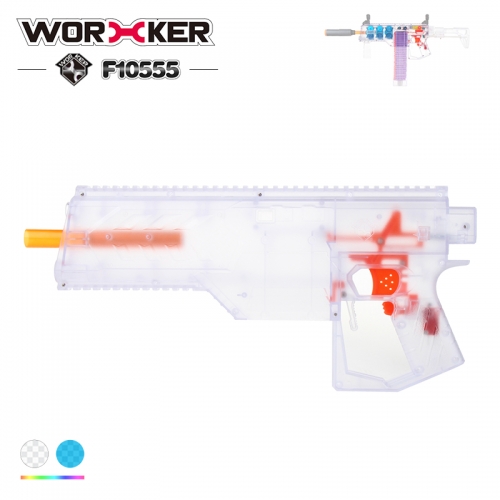 Worker Toys Dominator Blaster Main Body - Transparent,Blaster